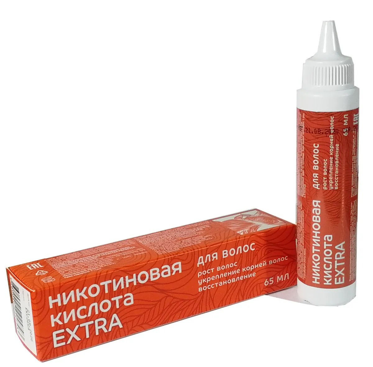 Никотиновая кислота для волос Extra, с экстрактами лечебных растений ...