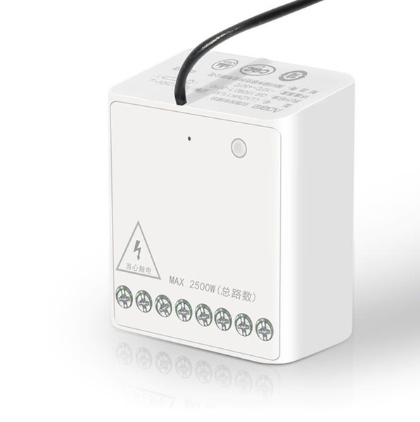 Беспроводное реле (двухканальное) Aqara 2 way relay module LLKZMK11LM ...
