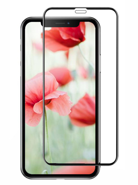 Защитное стекло для IPHONE 11 Pro / X / XS черное, стекло для Айфон 11 ...