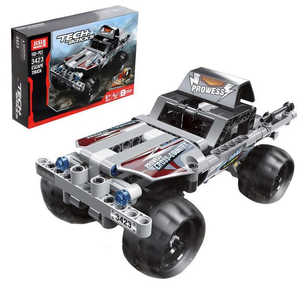 JISI BRICKS Конструктор с инерционным механизмом "Супергонка", 160 ...