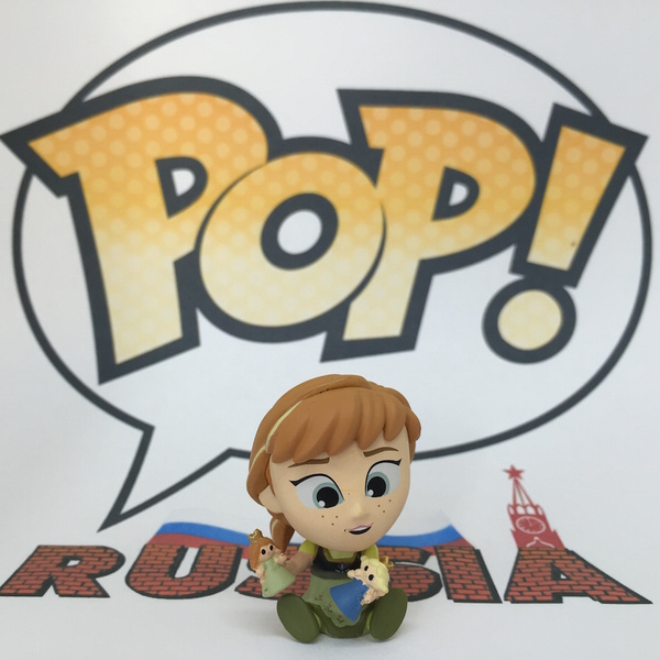 Фигурка Funko mystery minis Anna 1/24 sitting из мультфильма Frozen ...