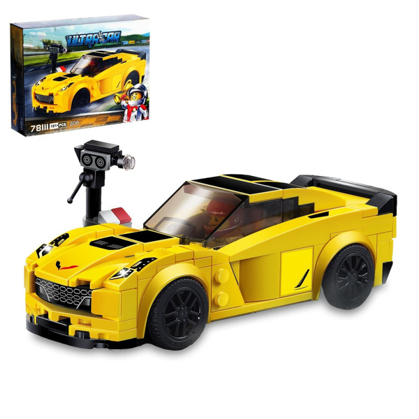 Конструктор Decool Chevrolet Corvette Z06 78111 Ultracar / 181 деталь - купить с доставкой по ...