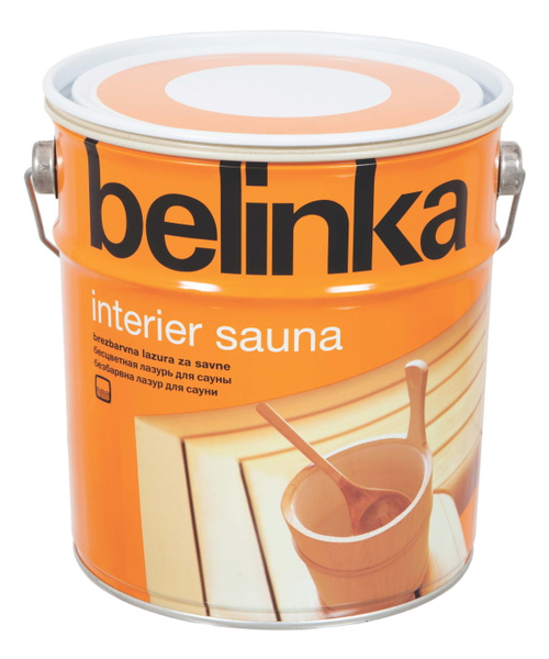 Пропитка для саун BELINKA (БЕЛИНКА) INTERIER SAUNA 2,5л. - купить по ...