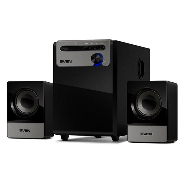 2.1 Колонки Sven MS-110 5 2 2.5W Black - купить с доставкой по выгодным ценам в интернет ...