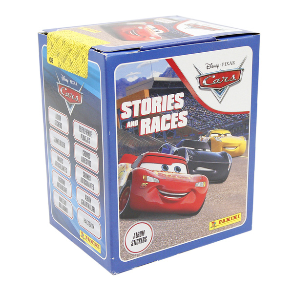 Характеристики Panini / Бокс наклеек Panini CARS/ ТАЧКИ. ИСТОРИИ И ...