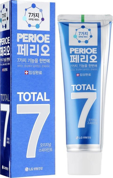 LG Perioe Total 7 Original Зубная паста комплексного действия 120 гр - купить с доставкой по ...