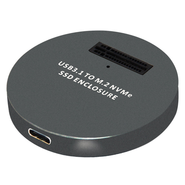 Корпус SSD M.2 USB3.1 Type C PCI-E SSD M.2 NVME Мобильный адаптер NVME ...