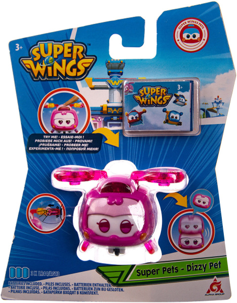 Super Wings Мини-трансформер Super Pets - Dizzy Pet 750414 - купить с ...