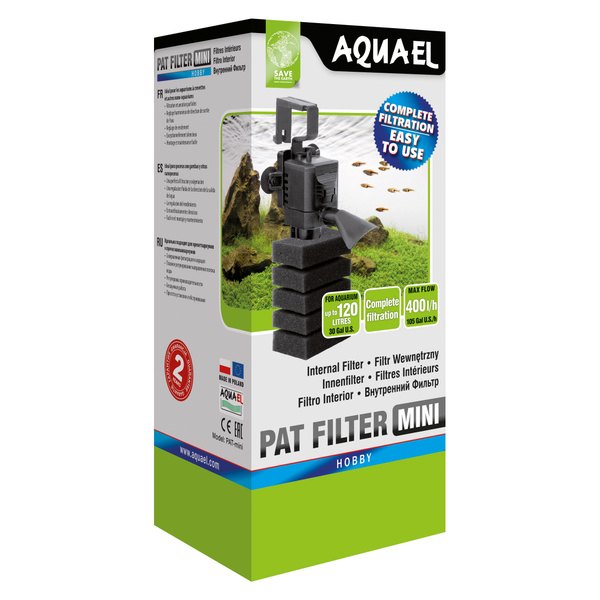 ФИЛЬТР ДЛЯ АКВАРИУМА Aquael PAT FILTER MINI (ДО 120 Л) - купить с ...