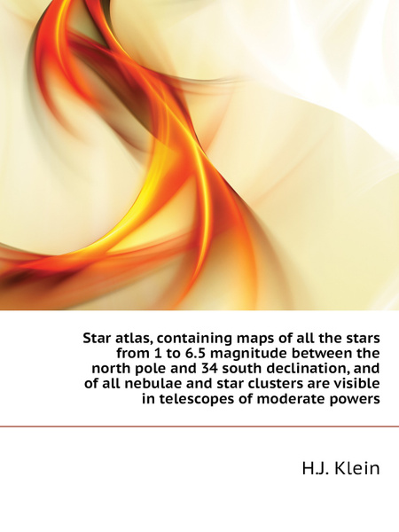 Star atlas, containing maps of all the stars from 1 to 6.5 magnitude ...