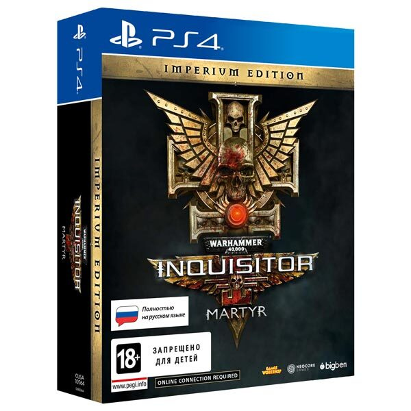 Игра Warhammer 40,000: Inquisitor - Martyr Imperium Ed (PlayStation 4 ...