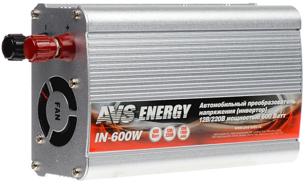 Автомобильный инвертор AVS 12/220V AVS IN-600W купить по выгодной цене ...