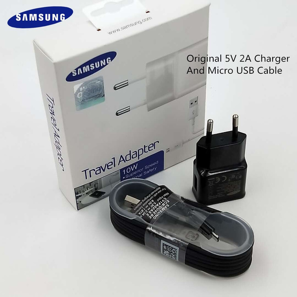 Сетевое зарядное устройство Оригинальное Samsung Galaxy USB, ЕС, 5 В, 2 ...