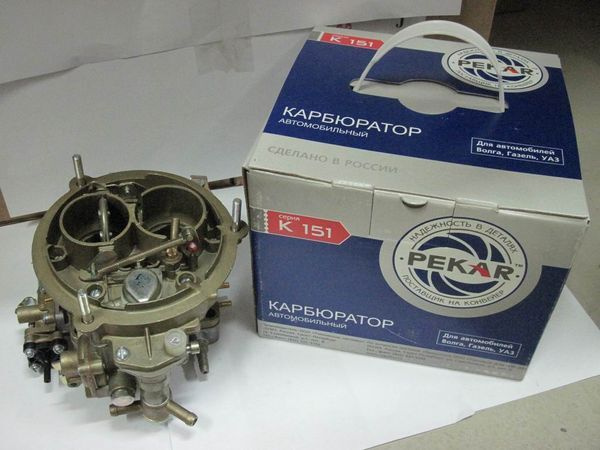 Карбюратор К-151 "Пекар" ЗМЗ 402 дв. К151-1107010 (1 шт) купить на OZON по низкой цене (415299400)
