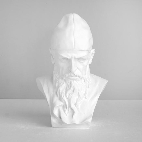 Статуэтка Известные люди: Бюст Ивана Грозного, 12.5x10x18 см арт ...
