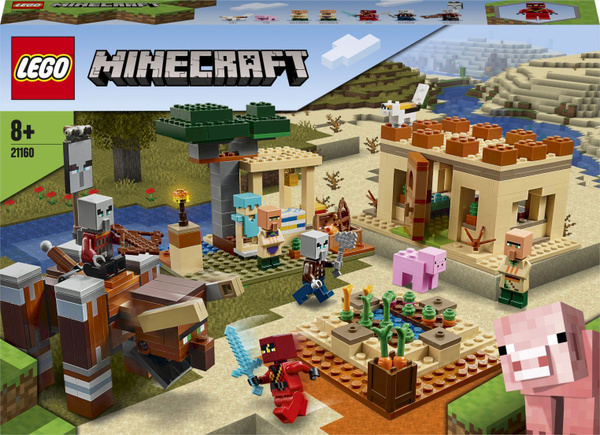 Конструктор LEGO Minecraft Патруль разбойников 21160 - купить с ...