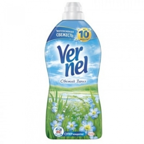 Vernel Бальзам-кондиционер, Свежий Бриз, 1,82л, 3 упаковки - купить с ...