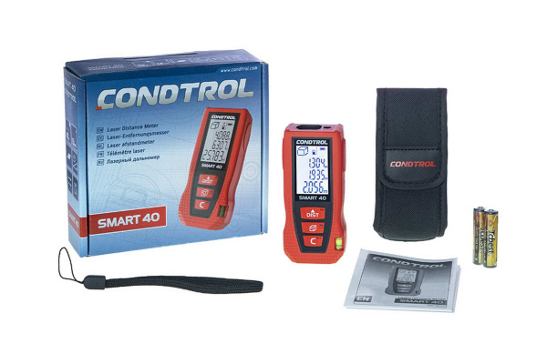 Купить Лазерный дальномер CONDTROL Smart 40 1-4-097 по выгодной цене в ...