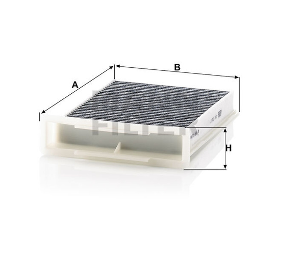 Фильтр салонный MANN FILTER 100876 - купить по выгодным ценам в ...