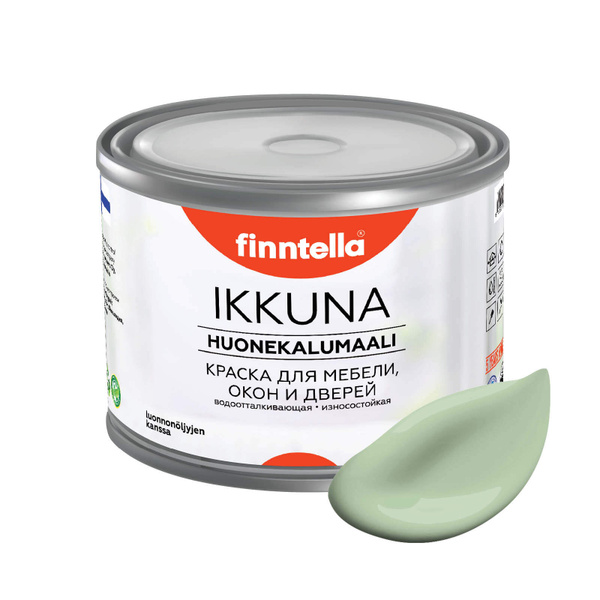 Краска FINNTELLA IKKUNA для мебели и для дерева, для кухни и кухонных ...