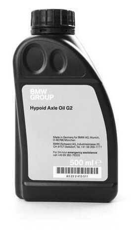 Масло трансмиссионное Hypoid Axle Oil G2 75W85 (0,5л) BMW 83222413511 ...