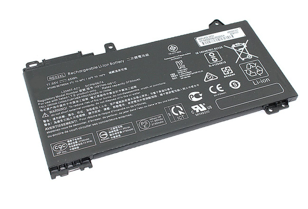 Аккумулятор для ноутбука HP 3500 мАч, (HSTNN-0B1C, HSTNN-DB9A, HSTNN ...