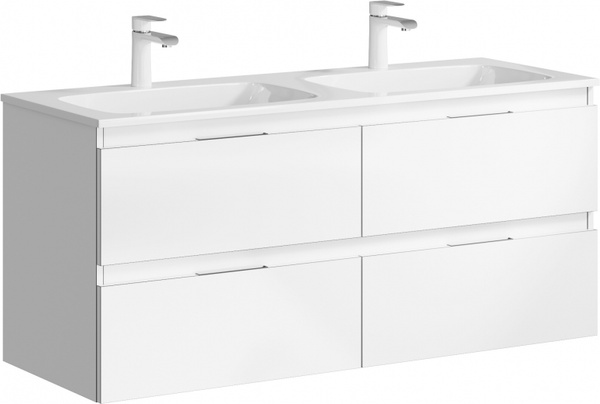 Aqwella Тумба с раковиной, 121.4х45.5х54.3 см - купить с доставкой по выгодным ценам в интернет ...