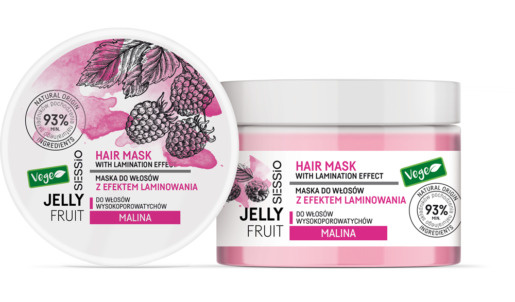 Sessio Ламинирующая маска Jelly Fruit для высокопористых волос с ...