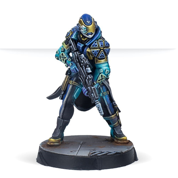 Миниатюра-дополнение для настольный игры Inifinity PSI-COps (Marksman ...