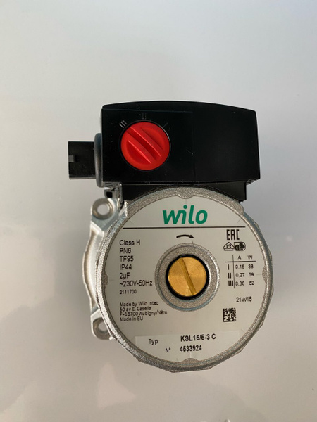Запчасти и аксессуары для котлов Циркуляционный насос Wilo KSL 15/5-3C ...