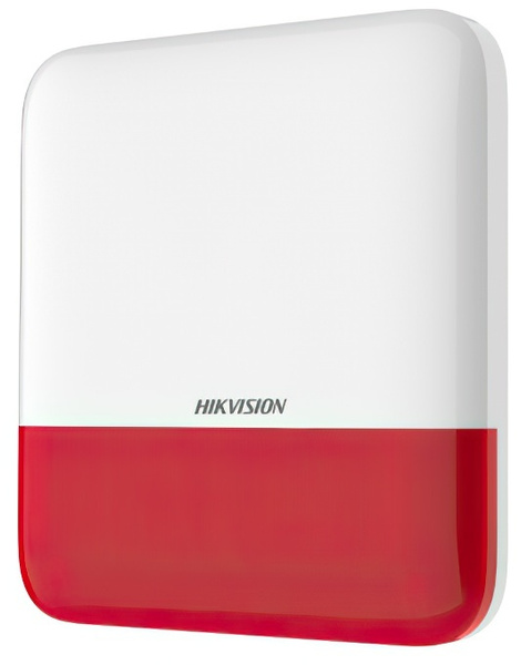 Hikvision DS-PS1-E-WE Red Indicator Беспроводная уличная сирена ...