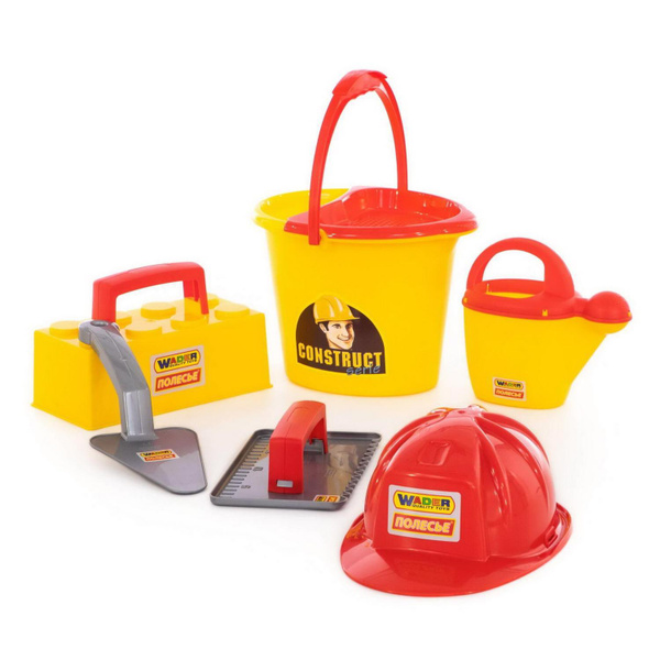 Игровой набор ПОЛЕСЬЕ Набор каменщика №5 "Construct" (7 элементов ...