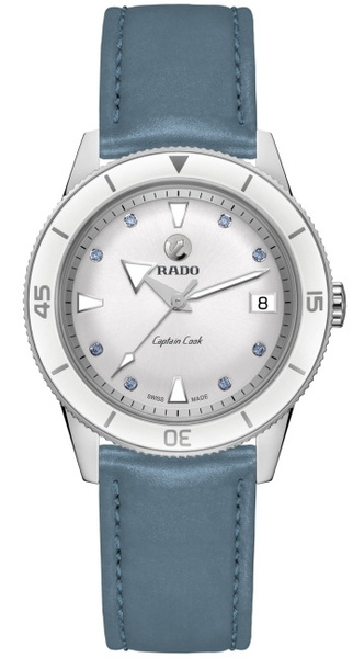 Швейцарские механические часы с автопозаводом Rado Captain Cook x Julia ...