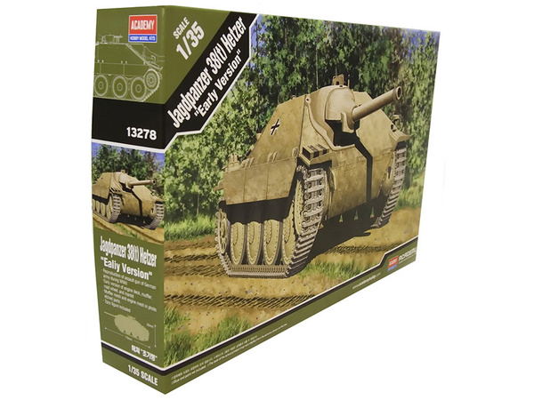 13278 Academy Сборная модель Немецкая САУ Hetzer ранних выпусков (1:35 ...