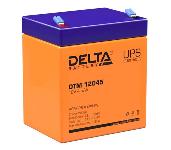 Батарея для ИБП Delta Battery DTM 12045 купить по выгодной цене в ...