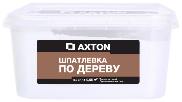 Шпатлёвка (шпаклевка) Axton для дерева 0.9 кг цвет белый купить по ...