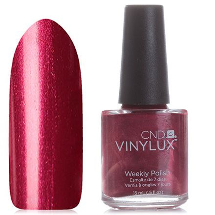 Недельный лак для ногтей VINYLUX CND Red Baroness №139 - купить с ...