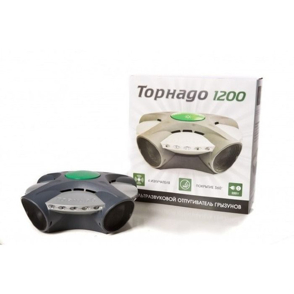 Торнадо-1200 Ультразвуковой отпугиватель крыс, мышей - купить с ...