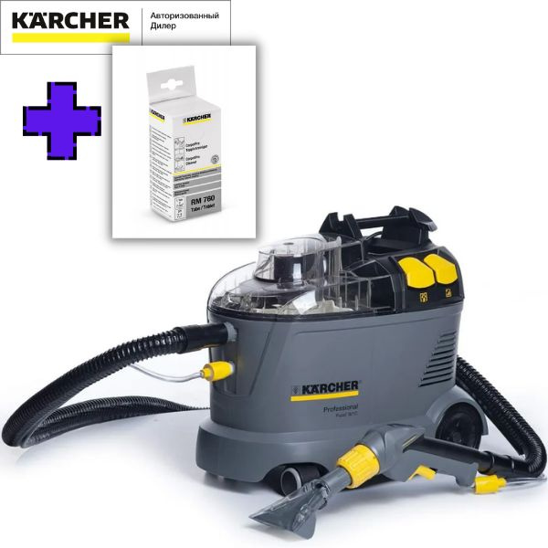Промышленный пылесос Karcher PUZZI 8/1 C купить по низкой цене с ...