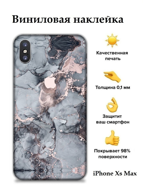 Защитная пленка на корпус телефона iPhone Xs Max Bron Stickers - купить ...