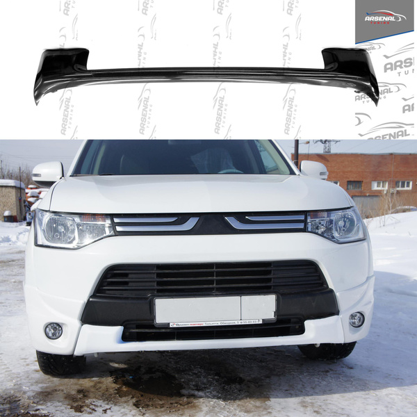 Центральная накладка на передний бампер для автомобиля Mitsubishi ...