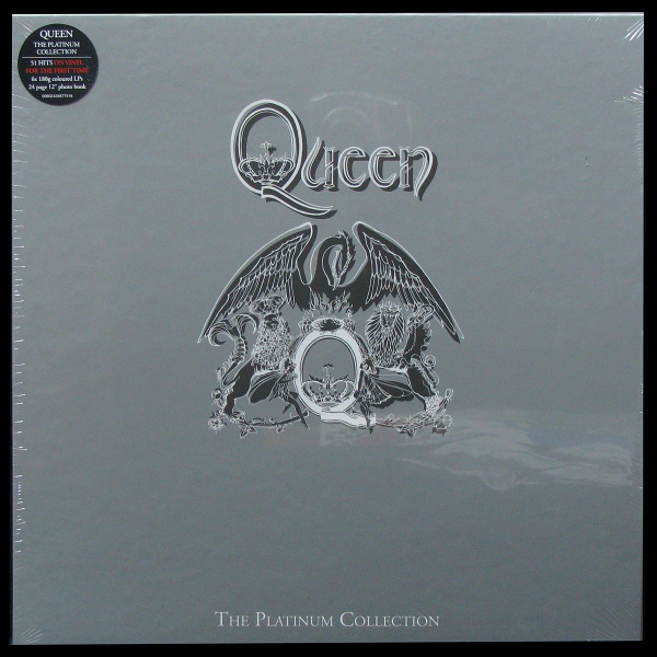 LP Queen - Platinum Collection (6LP Box-set, coloured vinyl, + book ...