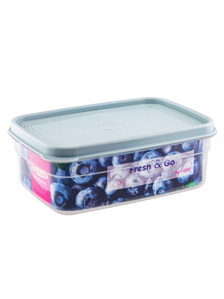 Контейнер пищевой Elfplast, 220х158х80, объем 1700 мл - купить по выгодной цене в интернет ...