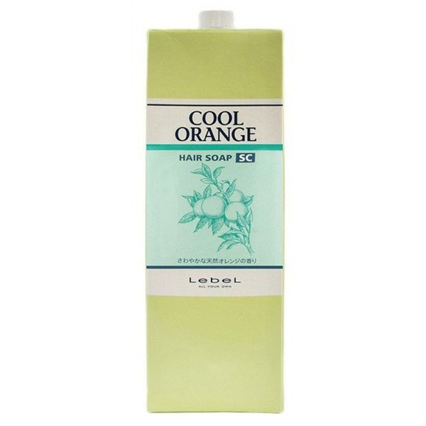 Lebel Cool Orange Hair Soap Super Cool - Шампунь для волос 1600 мл ...