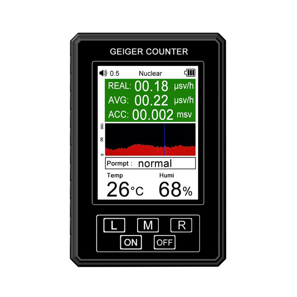 Детектор электромагнитного излучения Geiger counter-XR1 Pro купить по ...