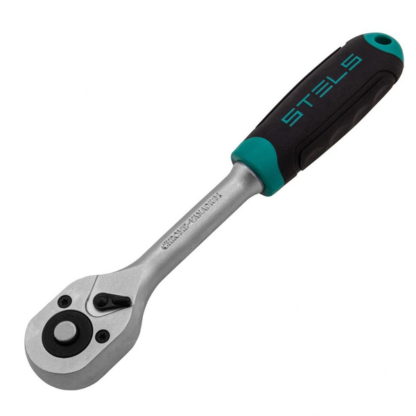 Ключ-трещотка 3/8, 72 зуба, с быстрым сбросом, CrV Stels - купить с ...