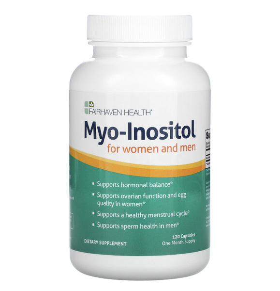 Myo-Inositol for women and men, Мио-инозитол для женщин и мужчин, 120 ...