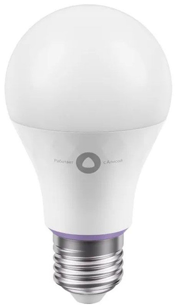 Умная лампочка Яндекс E27 YNDX-00501 - купить с доставкой по выгодным ценам в интернет-магазине ...