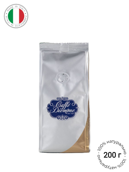 Кофе в зернах Diemme Caffe Miscela Oro, 100% Арабика, 200 г купить на ...