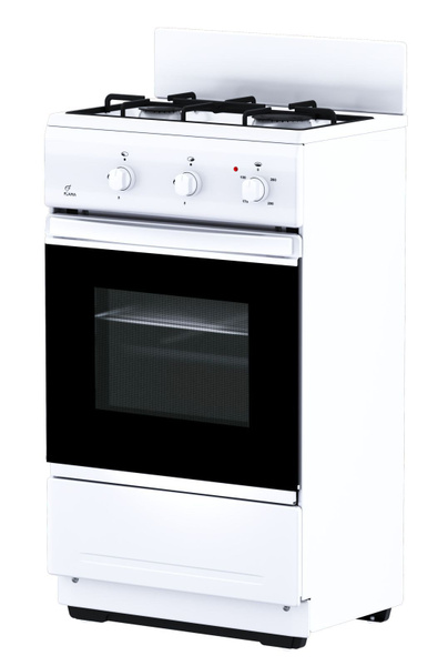 Плита комбинированная FLAMA CK 2202 W, белый - купить по выгодной цене ...